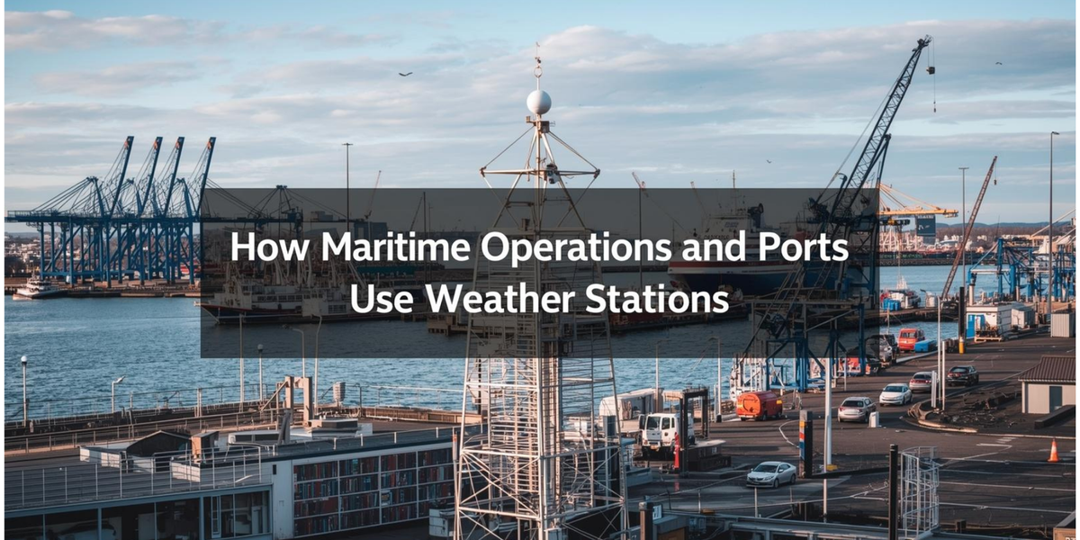 How Maritime Operations and Ports Use Weather Stations — Weather Scientific