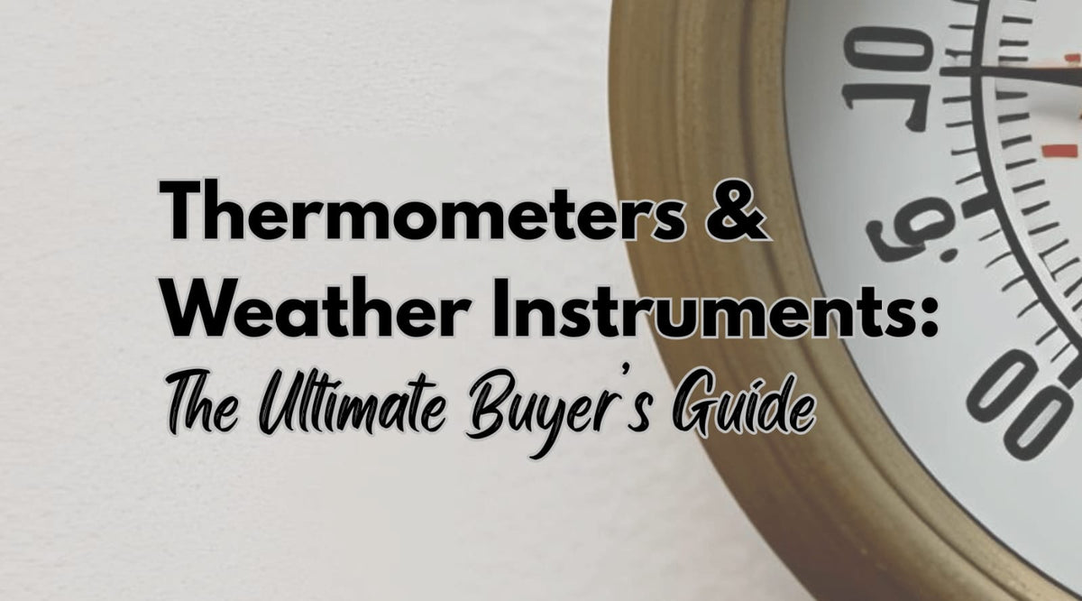 Thermometers and Weather Instruments: The Ultimate Buyer’s Guide ...
