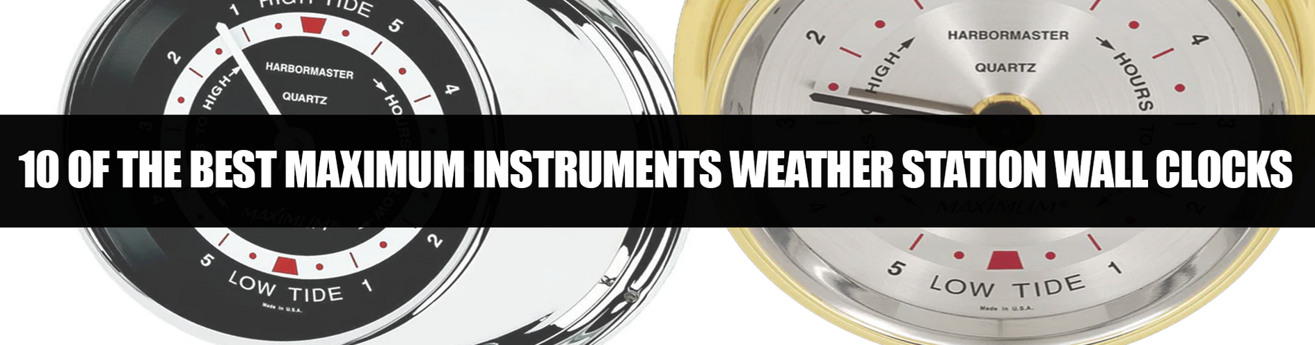 10 Best Maximum Instruments Weather Station Wall Clocks — Weather ...