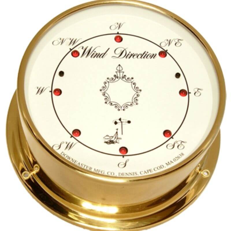 Downeaster Wind Direction White Dial – Polished Brass Case, 3010 ...