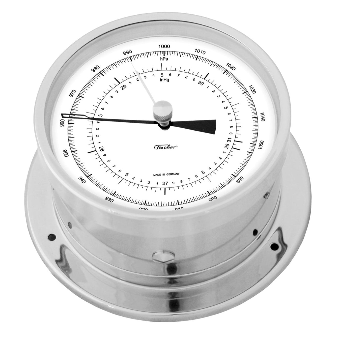 Fischer 103CR-mmHg German Precision Aneroid Barometer (Calibration Ava ...