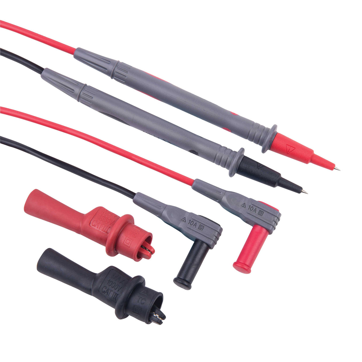 SAFETY TEST LEADS AND ALLIGATOR CLIPS SET — Weather Scientific